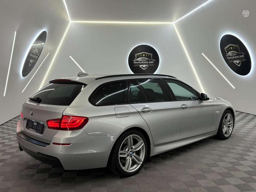 Grey BMW 520 2014 in Marijampole, with an engine capacity of 2.00 L and mileage of 281 thousand km for 11500 €, photo 30 on AUTOMOTO.COM.LV