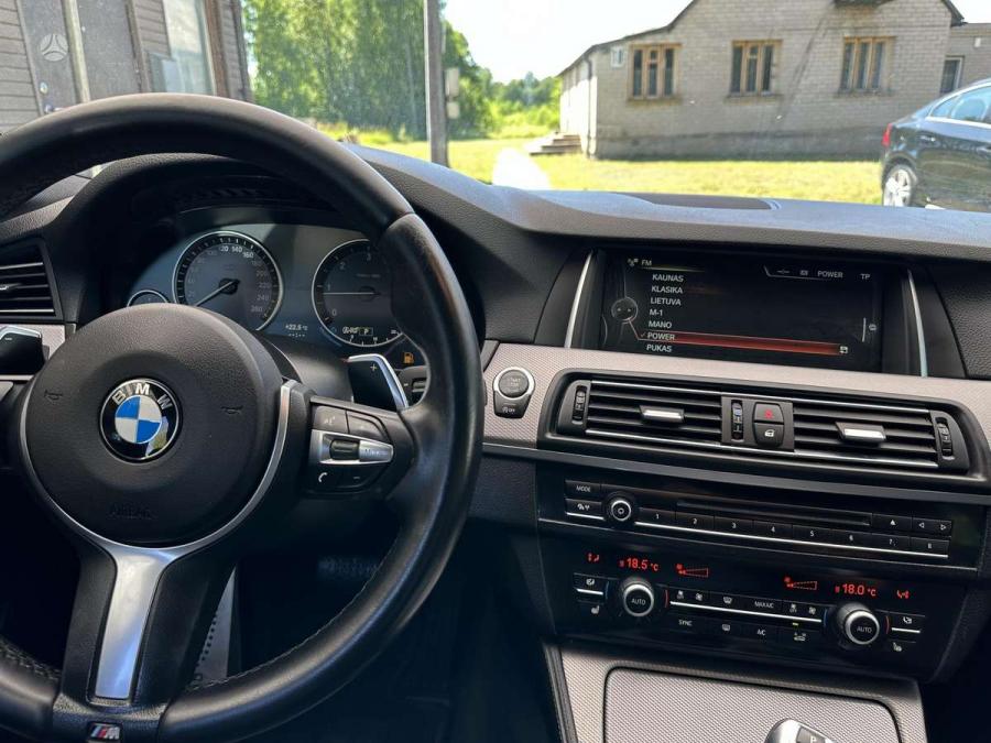 Pelēks BMW 520 2014 Kauņa, ar dzinēja tilpumu 2.00 L un nobraukumu 234 tūkst. km par 11100 €, foto 21 vietnē AUTOMOTO.COM.LV
