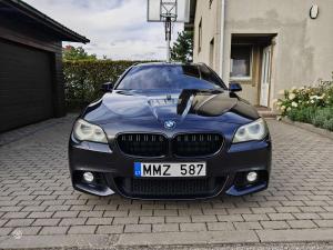 Grey BMW 520 2014 in Vilnius, with an engine capacity of 2.00 L and mileage of 303 thousand km for 10000 €, photo 3 on AUTOMOTO.COM.LV