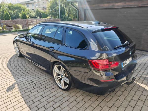 Grey BMW 520 2014 in Vilnius, with an engine capacity of 2.00 L and mileage of 303 thousand km for 10000 €, photo 5 on AUTOMOTO.COM.LV