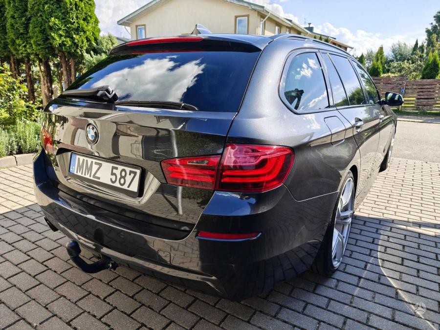 Grey BMW 520 2014 in Vilnius, with an engine capacity of 2.00 L and mileage of 303 thousand km for 10000 €, photo 6 on AUTOMOTO.COM.LV
