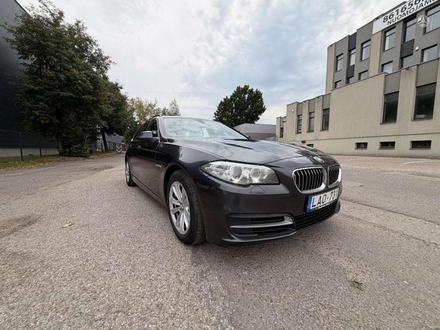 Pelēks BMW 520 2014 Kauņa, ar dzinēja tilpumu 2.00 L un nobraukumu 313 tūkst. km par 8200 €, foto 4 vietnē AUTOMOTO.COM.LV