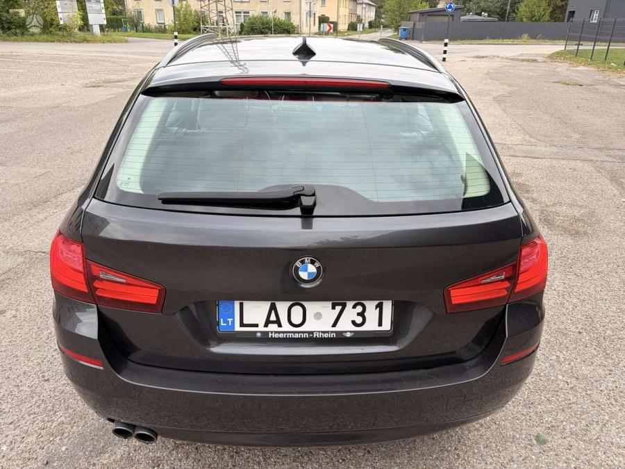 Pelēks BMW 520 2014 Kauņa, ar dzinēja tilpumu 2.00 L un nobraukumu 313 tūkst. km par 8200 €, foto 7 vietnē AUTOMOTO.COM.LV