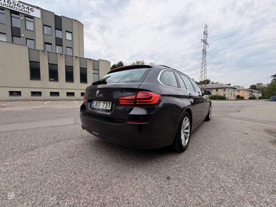 Pelēks BMW 520 2014 Kauņa, ar dzinēja tilpumu 2.00 L un nobraukumu 313 tūkst. km par 8200 €, foto 8 vietnē AUTOMOTO.COM.LV