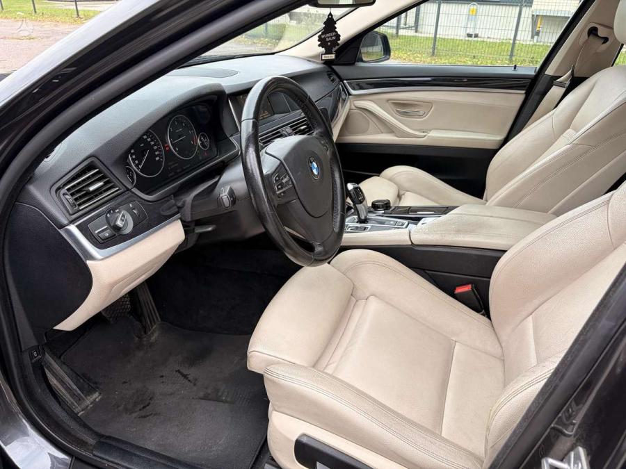 Pelēks BMW 520 2014 Kauņa, ar dzinēja tilpumu 2.00 L un nobraukumu 313 tūkst. km par 8200 €, foto 11 vietnē AUTOMOTO.COM.LV