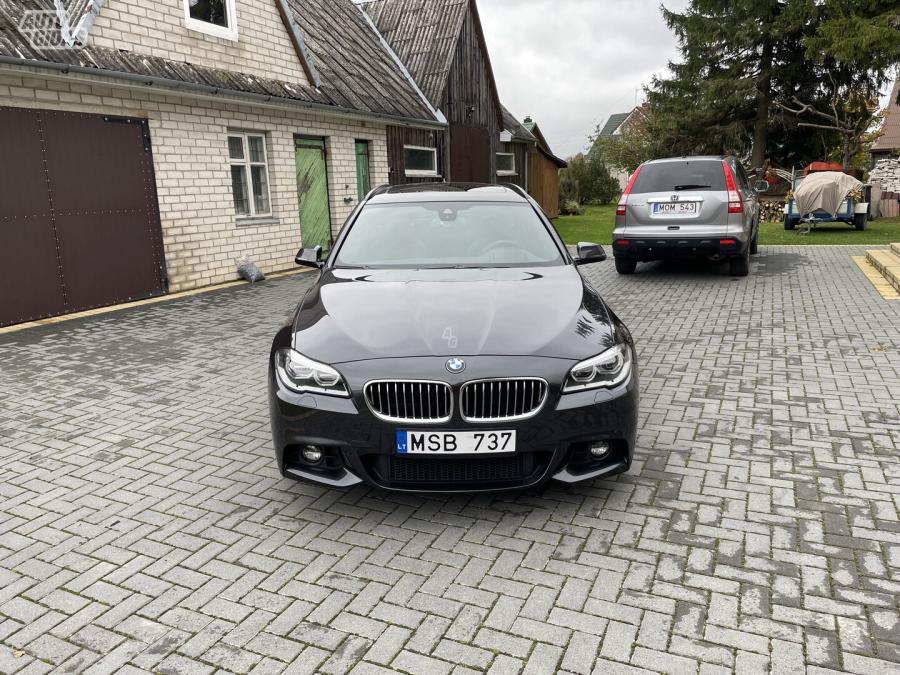 Pelēks BMW 520 2014 Viļņa, ar dzinēja tilpumu 2.00 L un nobraukumu 315 tūkst. km par 13500 €, foto 4 vietnē AUTOMOTO.COM.LV