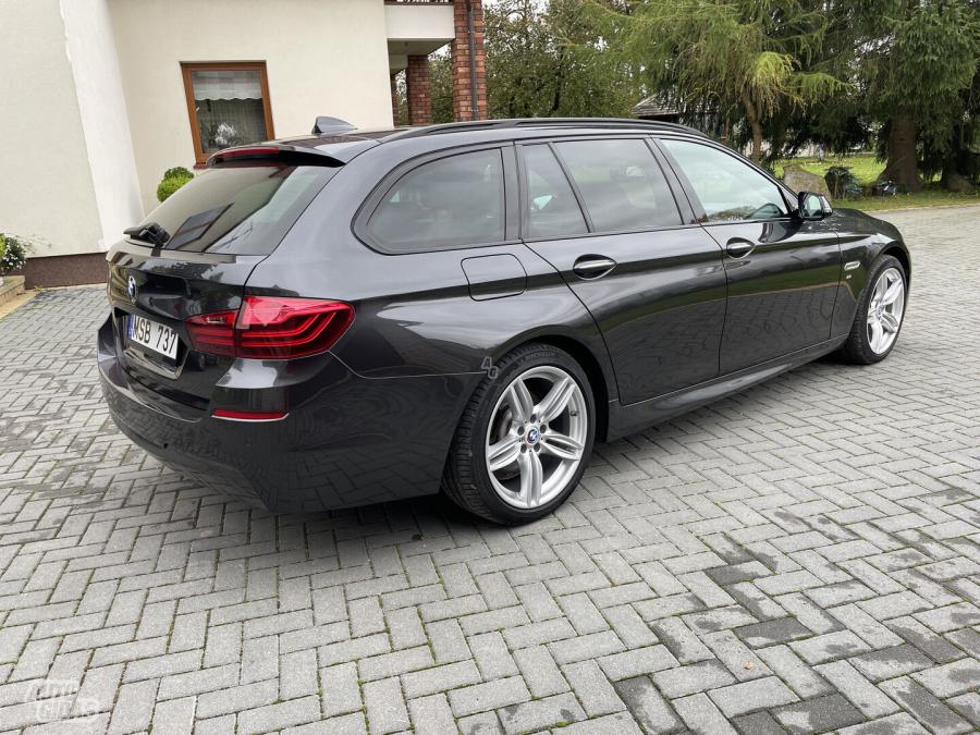 Pelēks BMW 520 2014 Viļņa, ar dzinēja tilpumu 2.00 L un nobraukumu 315 tūkst. km par 13500 €, foto 9 vietnē AUTOMOTO.COM.LV