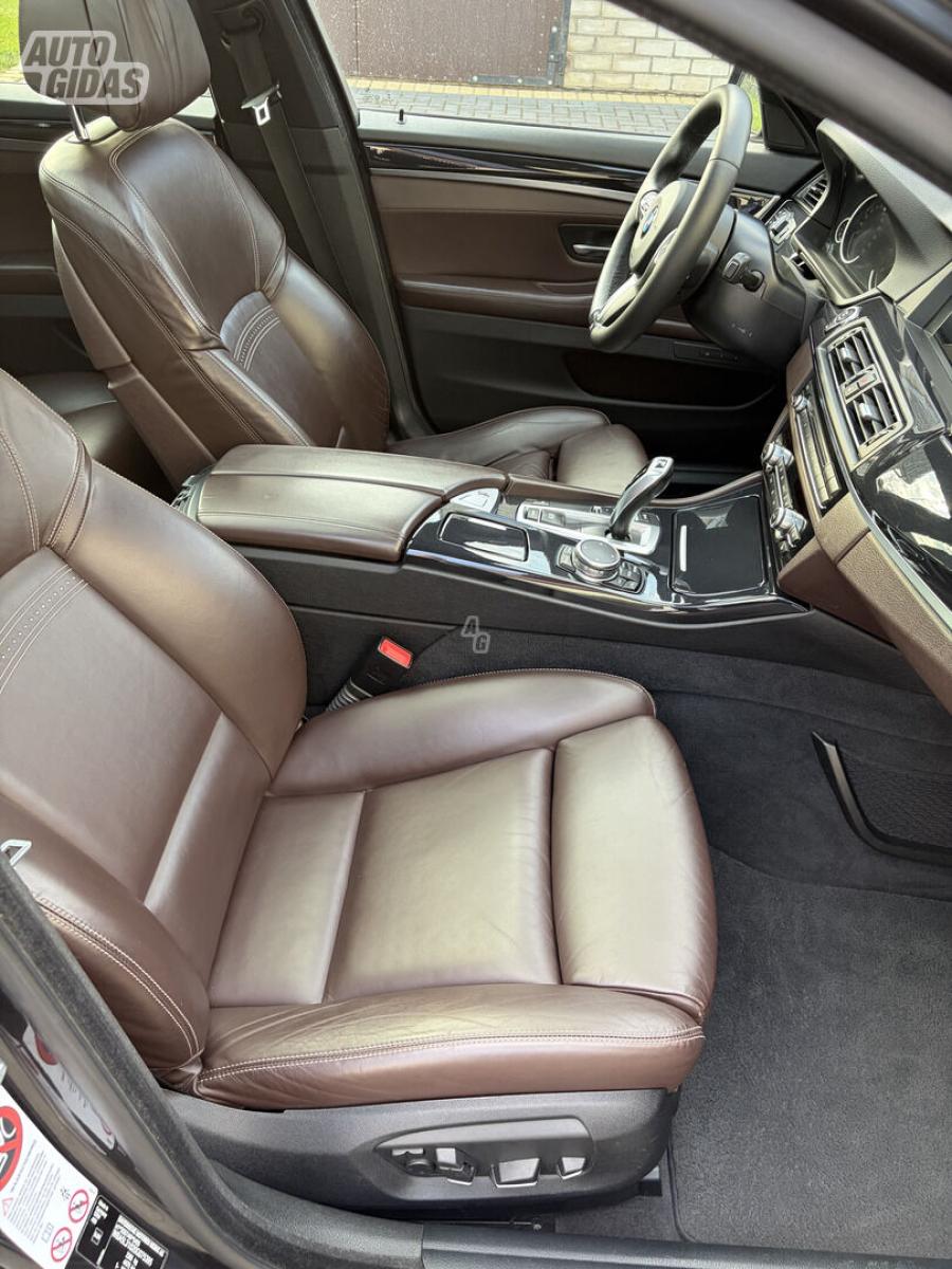 Pelēks BMW 520 2014 Viļņa, ar dzinēja tilpumu 2.00 L un nobraukumu 315 tūkst. km par 13500 €, foto 25 vietnē AUTOMOTO.COM.LV