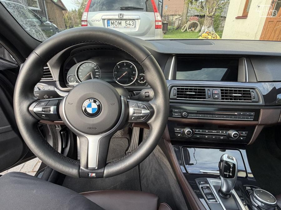 Pelēks BMW 520 2014 Viļņa, ar dzinēja tilpumu 2.00 L un nobraukumu 315 tūkst. km par 13500 €, foto 26 vietnē AUTOMOTO.COM.LV