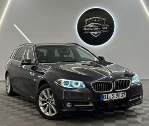 Pelēks BMW 520 2014 Marijampole, ar dzinēja tilpumu 2.00 L un nobraukumu 282 tūkst. km par 10500 €, foto  vietnē AUTOMOTO.COM.LV