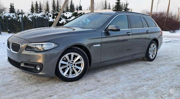 Pelēks BMW 520 2015 Kauņa, ar dzinēja tilpumu 2.00 L un nobraukumu 246 tūkst. km par 9800 €, foto 1 vietnē AUTOMOTO.COM.LV