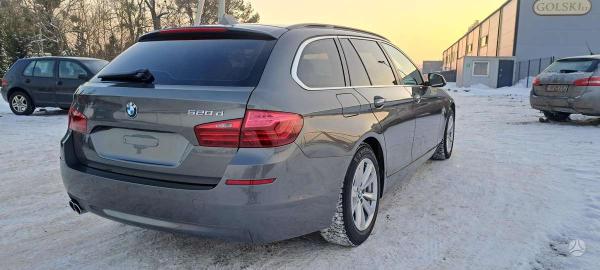 Pelēks BMW 520 2015 Kauņa, ar dzinēja tilpumu 2.00 L un nobraukumu 246 tūkst. km par 9800 €, foto 7 vietnē AUTOMOTO.COM.LV
