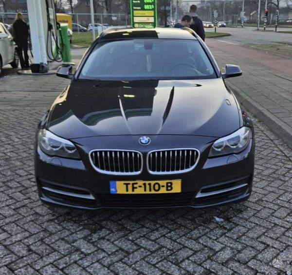 Pelēks BMW 520 2015 Utena, ar dzinēja tilpumu 2.00 L un nobraukumu 300 tūkst. km par 7700 €, foto 1 vietnē AUTOMOTO.COM.LV