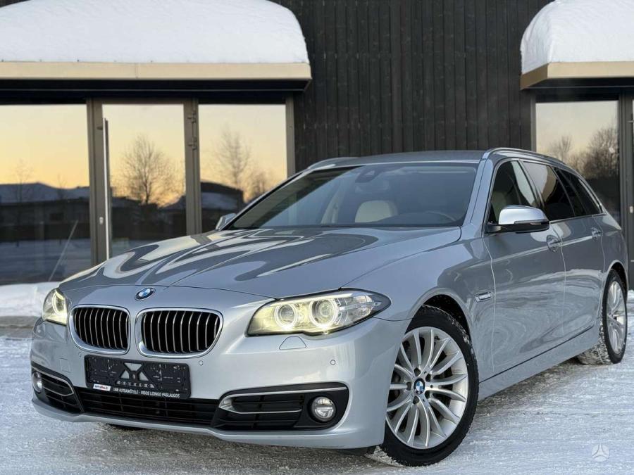 Pelēks BMW 520 2015 Šauļi, ar dzinēja tilpumu 2.00 L un nobraukumu 290 tūkst. km par 12450 €, foto 2 vietnē AUTOMOTO.COM.LV