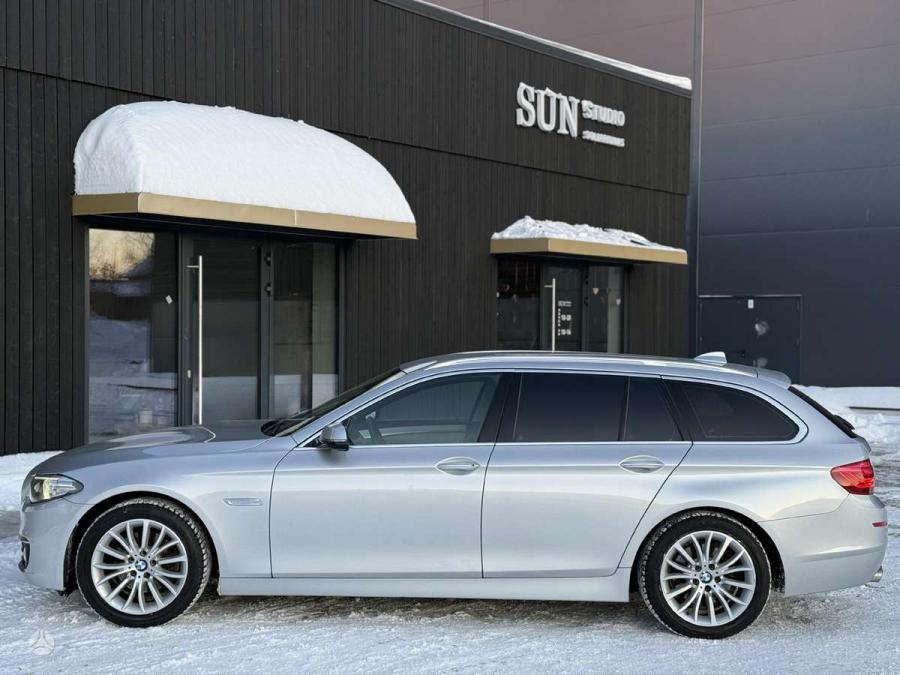 Pelēks BMW 520 2015 Šauļi, ar dzinēja tilpumu 2.00 L un nobraukumu 290 tūkst. km par 12450 €, foto 5 vietnē AUTOMOTO.COM.LV