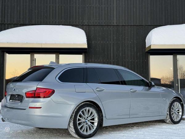 Grey BMW 520 2015 in Siauliai, with an engine capacity of 2.00 L and mileage of 290 thousand km for 12450 €, photo 8 on AUTOMOTO.COM.LV