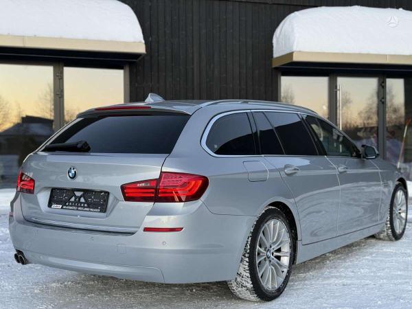 Grey BMW 520 2015 in Siauliai, with an engine capacity of 2.00 L and mileage of 290 thousand km for 12450 €, photo 10 on AUTOMOTO.COM.LV