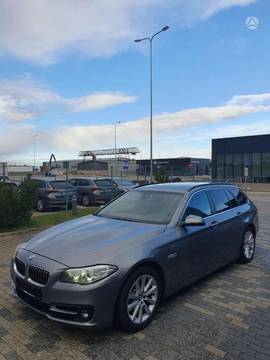 Pelēks BMW 520 2015 Šauļi, ar dzinēja tilpumu 2.00 L un nobraukumu 300 tūkst. km par 11500 €, foto 2 vietnē AUTOMOTO.COM.LV