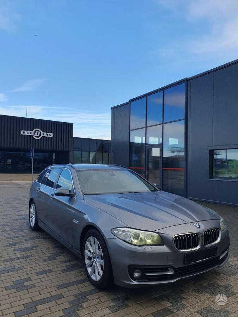 Pelēks BMW 520 2015 Šauļi, ar dzinēja tilpumu 2.00 L un nobraukumu 300 tūkst. km par 11500 €, foto 4 vietnē AUTOMOTO.COM.LV