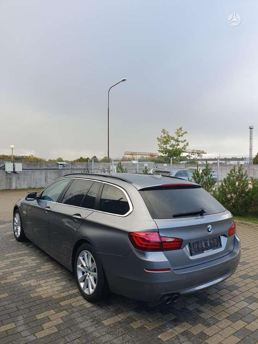 Pelēks BMW 520 2015 Šauļi, ar dzinēja tilpumu 2.00 L un nobraukumu 300 tūkst. km par 11500 €, foto 7 vietnē AUTOMOTO.COM.LV
