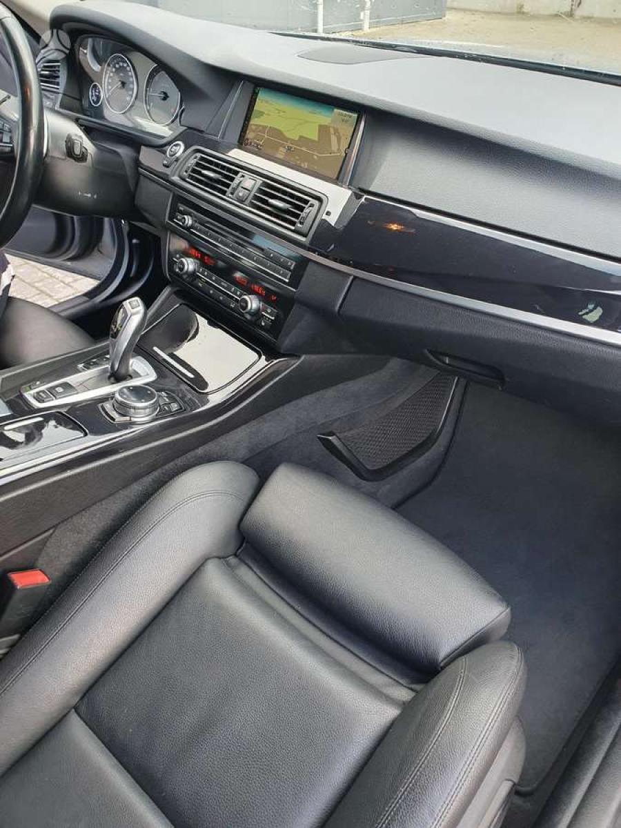 Pelēks BMW 520 2015 Šauļi, ar dzinēja tilpumu 2.00 L un nobraukumu 300 tūkst. km par 11500 €, foto 13 vietnē AUTOMOTO.COM.LV