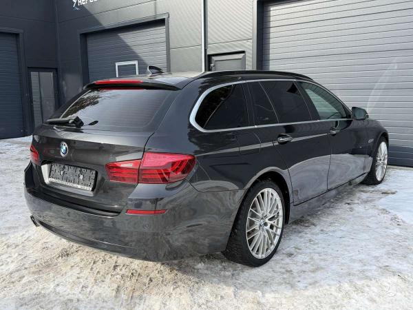 Grey BMW 520 2015 in Utena, with an engine capacity of 0.00 L and mileage of 229 thousand km for 9600 €, photo 6 on AUTOMOTO.COM.LV