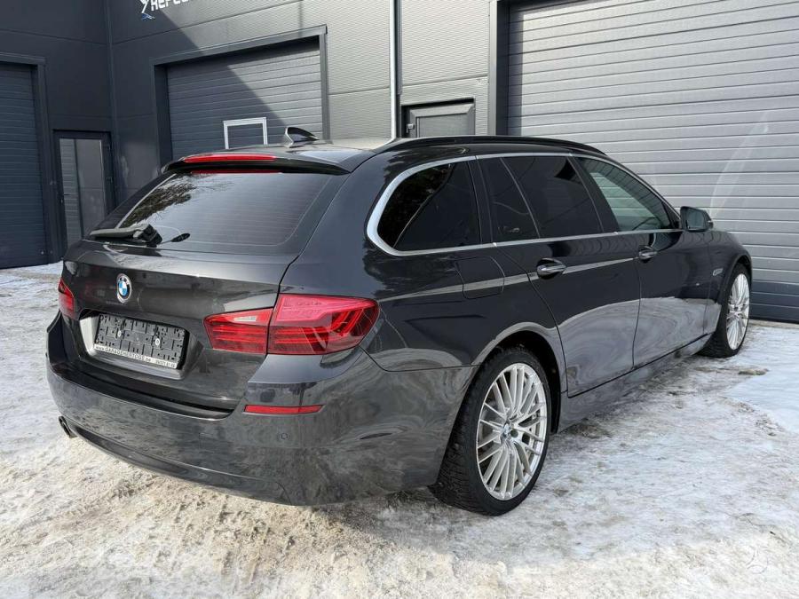 Grey BMW 520 2015 in Utena, with an engine capacity of 0.00 L and mileage of 229 thousand km for 9600 €, photo 6 on AUTOMOTO.COM.LV