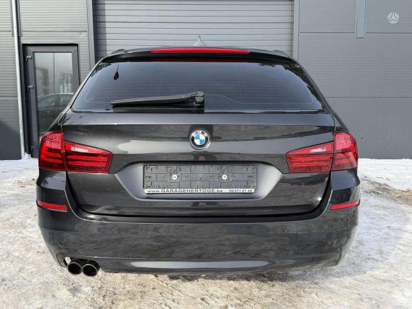 Grey BMW 520 2015 in Utena, with an engine capacity of 0.00 L and mileage of 229 thousand km for 9600 €, photo 7 on AUTOMOTO.COM.LV