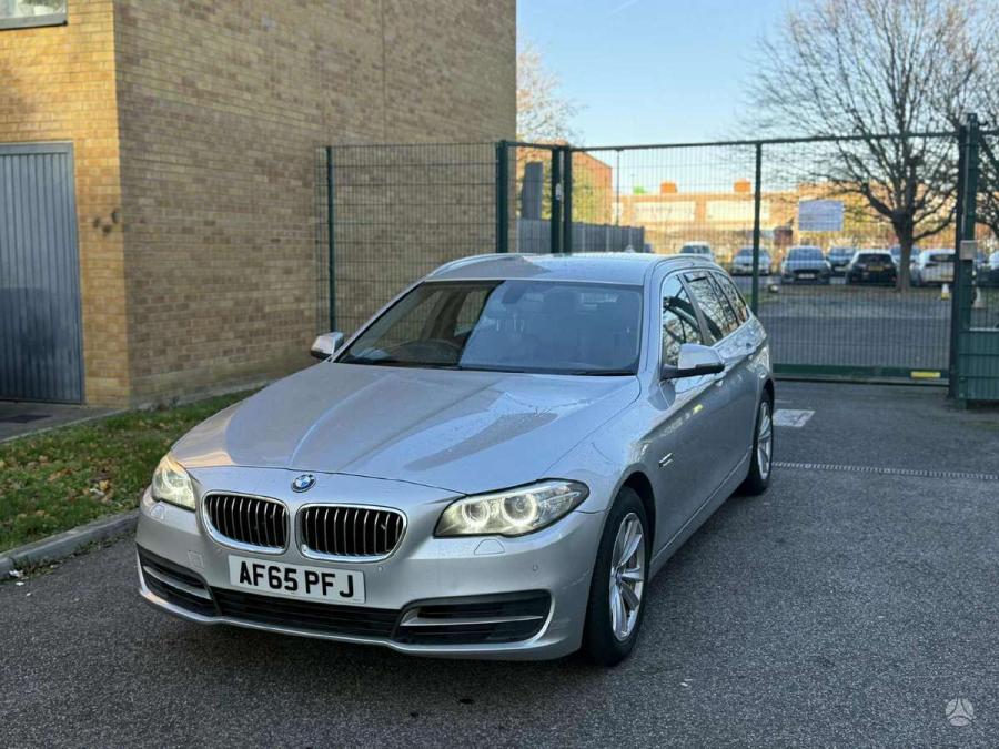 Grey BMW 520 2015 in Telschi, with an engine capacity of 2.00 L and mileage of 344 thousand km for 3200 €, photo 9 on AUTOMOTO.COM.LV