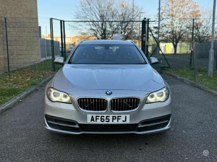 Grey BMW 520 2015 in Telschi, with an engine capacity of 2.00 L and mileage of 344 thousand km for 3200 €, photo 14 on AUTOMOTO.COM.LV