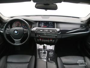 Grey BMW 520 2015 in Vilnius, with an engine capacity of 2.00 L and mileage of 209 thousand km for 12599 €, photo 3 on AUTOMOTO.COM.LV