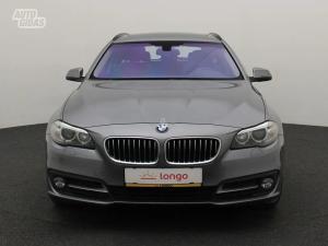 Grey BMW 520 2015 in Vilnius, with an engine capacity of 2.00 L and mileage of 209 thousand km for 12599 €, photo 4 on AUTOMOTO.COM.LV