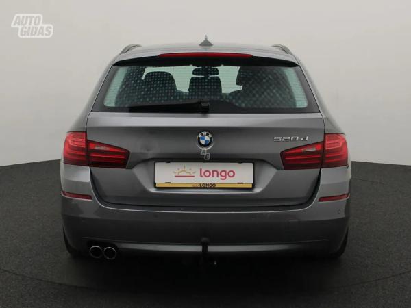 Pelēks BMW 520 2015 Viļņa, ar dzinēja tilpumu 2.00 L un nobraukumu 209 tūkst. km par 12599 €, foto 5 vietnē AUTOMOTO.COM.LV