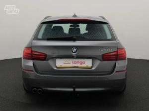Grey BMW 520 2015 in Vilnius, with an engine capacity of 2.00 L and mileage of 209 thousand km for 12599 €, photo 6 on AUTOMOTO.COM.LV