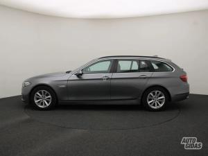 Grey BMW 520 2015 in Vilnius, with an engine capacity of 2.00 L and mileage of 209 thousand km for 12599 €, photo 7 on AUTOMOTO.COM.LV