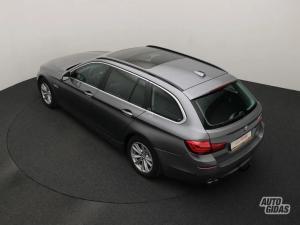 Grey BMW 520 2015 in Vilnius, with an engine capacity of 2.00 L and mileage of 209 thousand km for 12599 €, photo 13 on AUTOMOTO.COM.LV