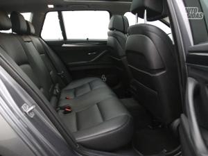 Grey BMW 520 2015 in Vilnius, with an engine capacity of 2.00 L and mileage of 209 thousand km for 12599 €, photo 16 on AUTOMOTO.COM.LV