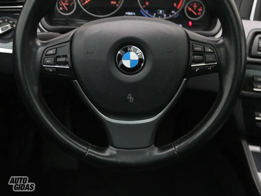 Grey BMW 520 2015 in Vilnius, with an engine capacity of 2.00 L and mileage of 209 thousand km for 12599 €, photo 19 on AUTOMOTO.COM.LV