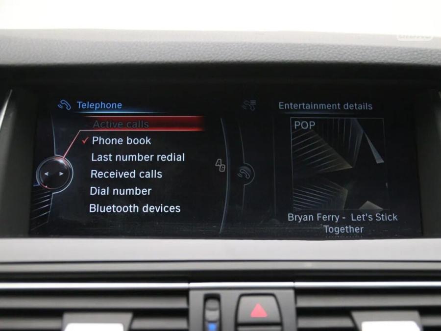 Grey BMW 520 2015 in Vilnius, with an engine capacity of 2.00 L and mileage of 209 thousand km for 12599 €, photo 24 on AUTOMOTO.COM.LV