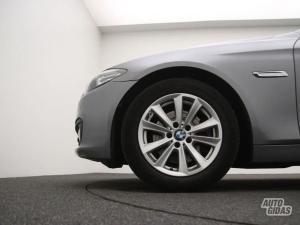 Grey BMW 520 2015 in Vilnius, with an engine capacity of 2.00 L and mileage of 209 thousand km for 12599 €, photo 29 on AUTOMOTO.COM.LV