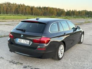 Grey BMW 520 2015 in Daugavpils, with an engine capacity of 2.00 L and mileage of 290 thousand km for 11180 €, photo 4 on AUTOMOTO.COM.LV