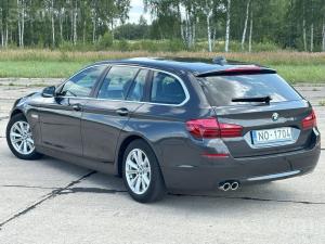 Grey BMW 520 2015 in Daugavpils, with an engine capacity of 2.00 L and mileage of 290 thousand km for 11180 €, photo 7 on AUTOMOTO.COM.LV