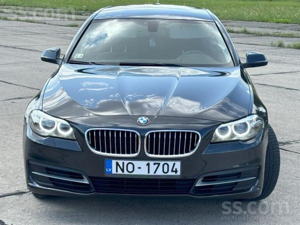 Grey BMW 520 2015 in Daugavpils, with an engine capacity of 2.00 L and mileage of 290 thousand km for 11180 €, photo 8 on AUTOMOTO.COM.LV