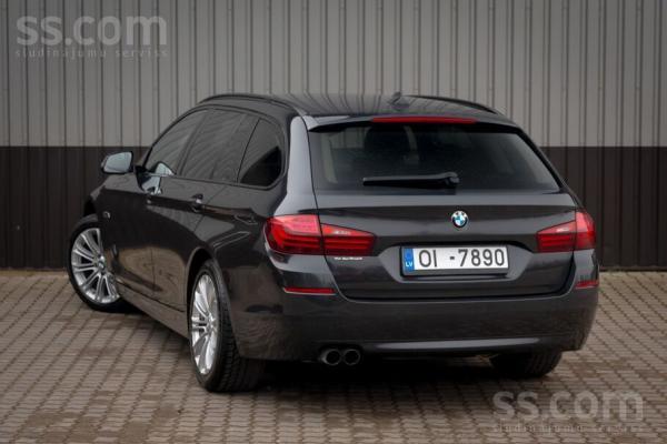 Pelēks BMW 520 2015 Tukums, ar dzinēja tilpumu 2.00 L un nobraukumu 202 tūkst. km par 12950 €, foto 4 vietnē AUTOMOTO.COM.LV