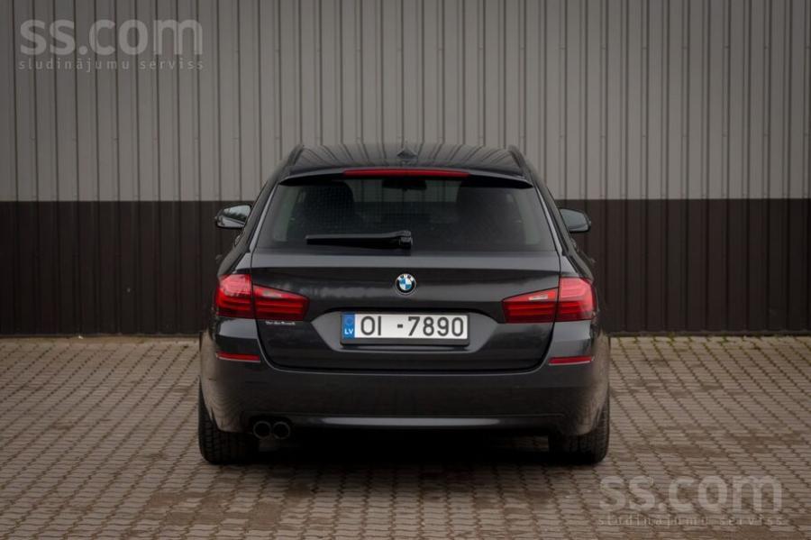 Pelēks BMW 520 2015 Tukums, ar dzinēja tilpumu 2.00 L un nobraukumu 202 tūkst. km par 12950 €, foto 6 vietnē AUTOMOTO.COM.LV