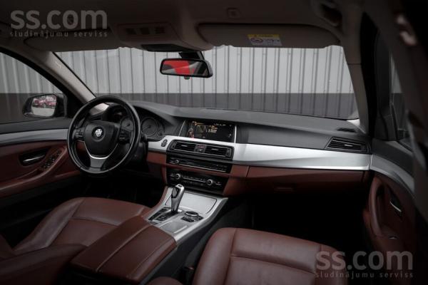 Pelēks BMW 520 2015 Tukums, ar dzinēja tilpumu 2.00 L un nobraukumu 202 tūkst. km par 12950 €, foto 8 vietnē AUTOMOTO.COM.LV
