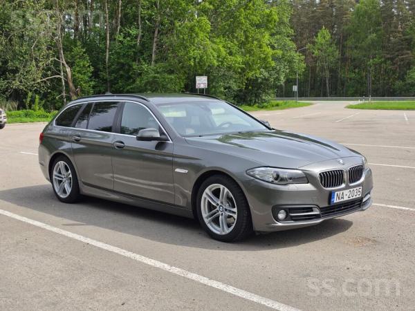 Pelēks BMW 520 2015 Rīga, ar dzinēja tilpumu 2.00 L un nobraukumu 276 tūkst. km par 10700 €, foto 1 vietnē AUTOMOTO.COM.LV