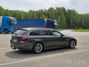 Grey BMW 520 2015 in Riga, with an engine capacity of 2.00 L and mileage of 276 thousand km for 10700 €, photo 6 on AUTOMOTO.COM.LV