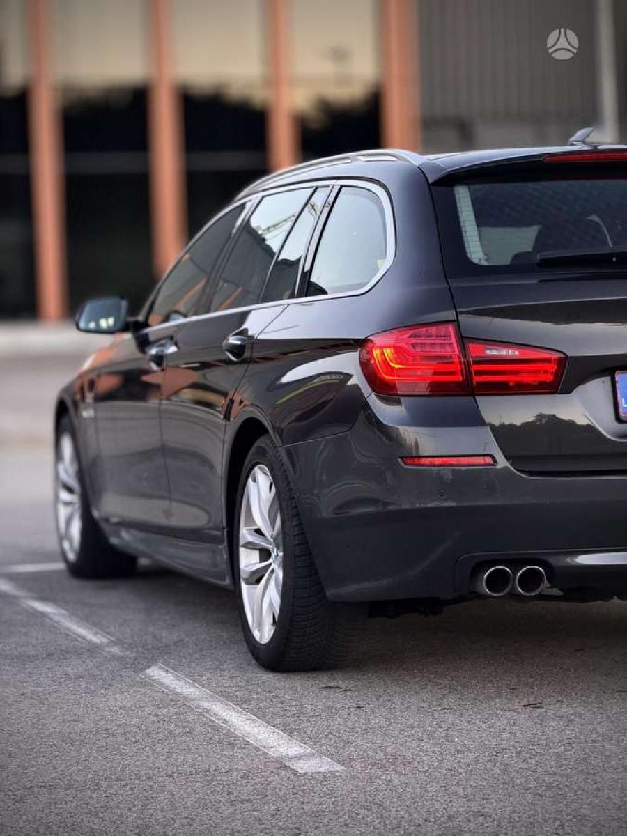 Pelēks BMW 520 2015 Kauņa, ar dzinēja tilpumu 2.00 L un nobraukumu 174 tūkst. km par 12500 €, foto 5 vietnē AUTOMOTO.COM.LV