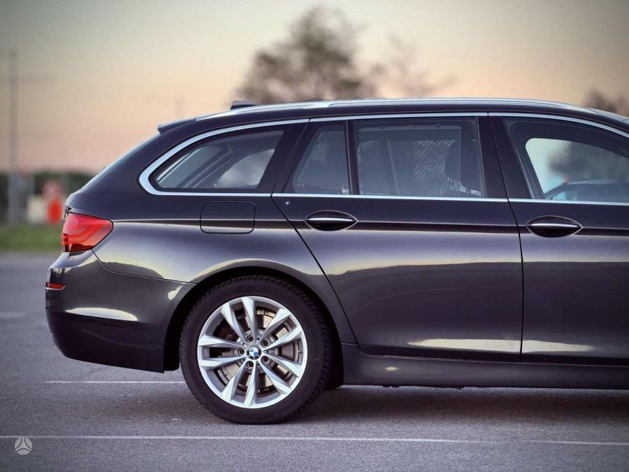 Pelēks BMW 520 2015 Kauņa, ar dzinēja tilpumu 2.00 L un nobraukumu 174 tūkst. km par 12500 €, foto 8 vietnē AUTOMOTO.COM.LV